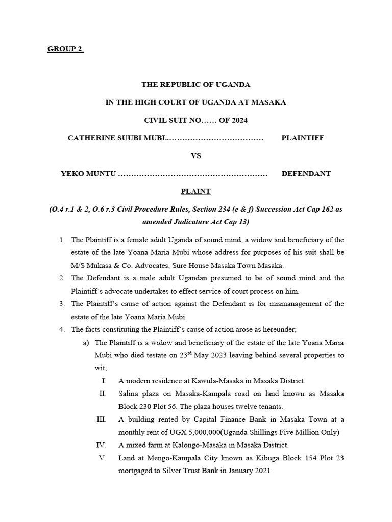 Workshop 1 Family Documents | Download Free PDF | Probate | Lawsuit