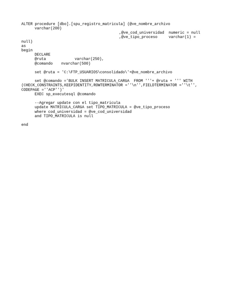 Bulk Insert | PDF Bulk Insert | PDF