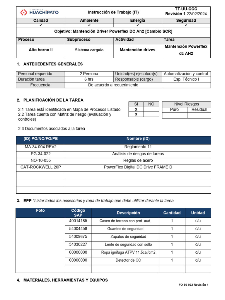 IT - Pruebas Mediciones Powerflex | PDF | Equipo eléctrico | Electricidad