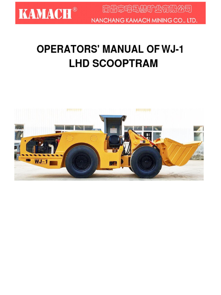 Manual de Operacion Wj-1 (d914l04) | PDF | Pump | Gear