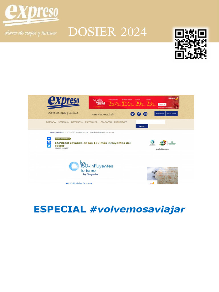 Expreso Dosier 2024 MADEIRA | PDF | Turismo | Facebook