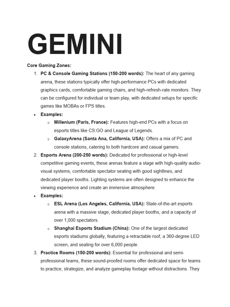 Case Study GEMINI | PDF | Virtual Reality | Personal Computers
