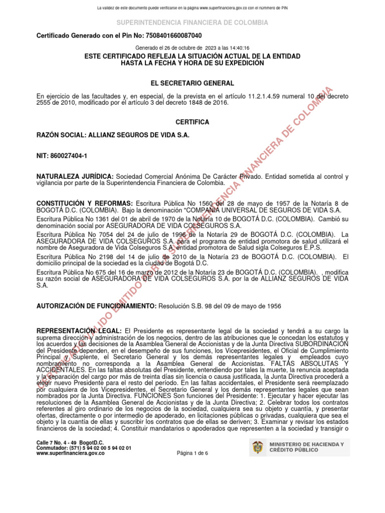 certificado | PDF | Junta Directiva