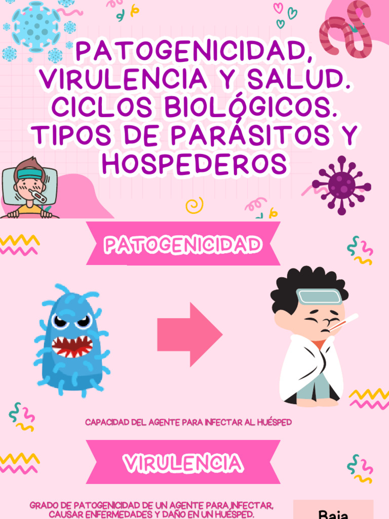 Patogenicidad, Virulencia, Salud | PDF | Parasitismo | Patógeno