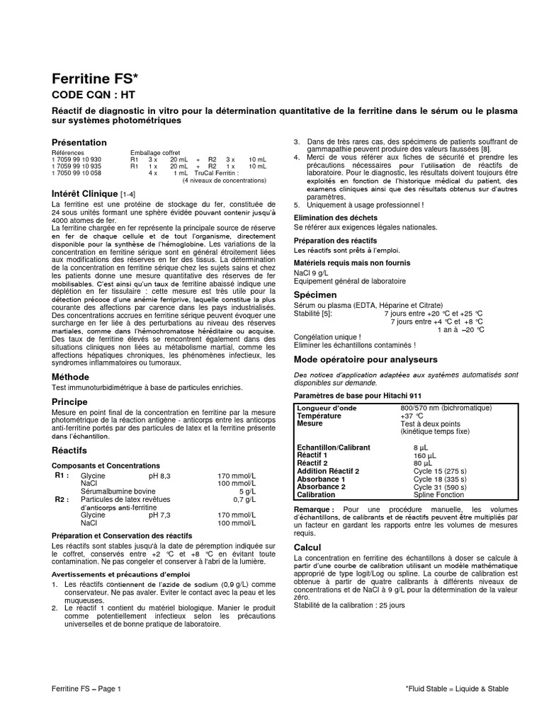FERR - Calibration 15 | PDF