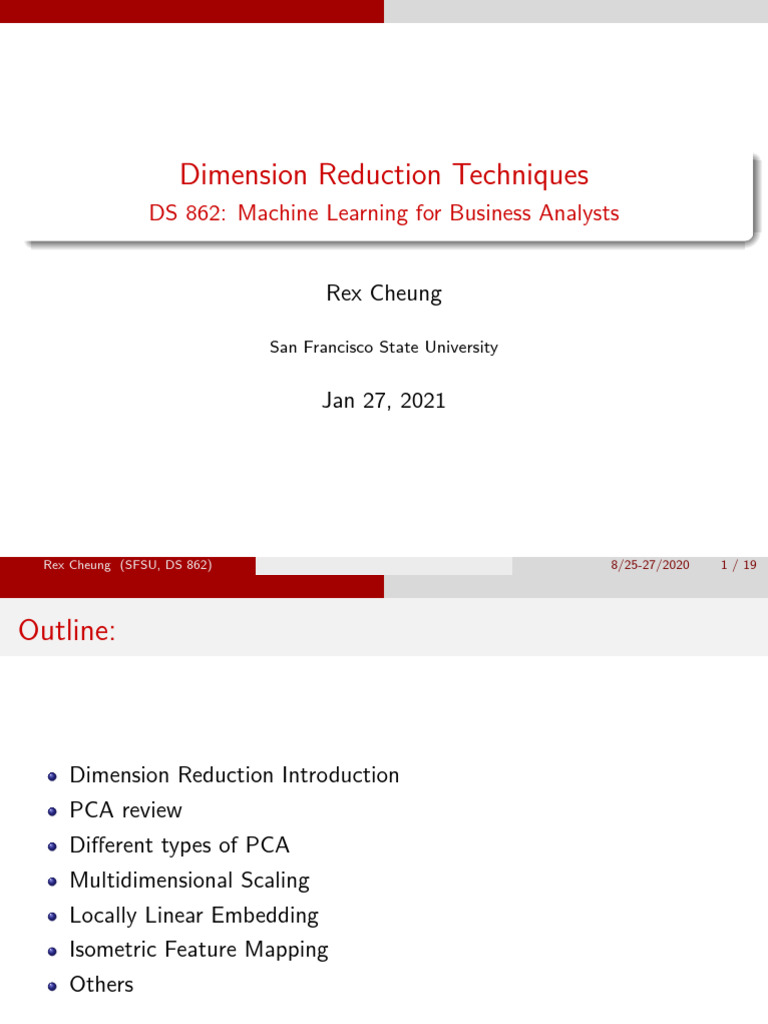Week 1 | PDF | Machine Learning | Computational Neuroscience