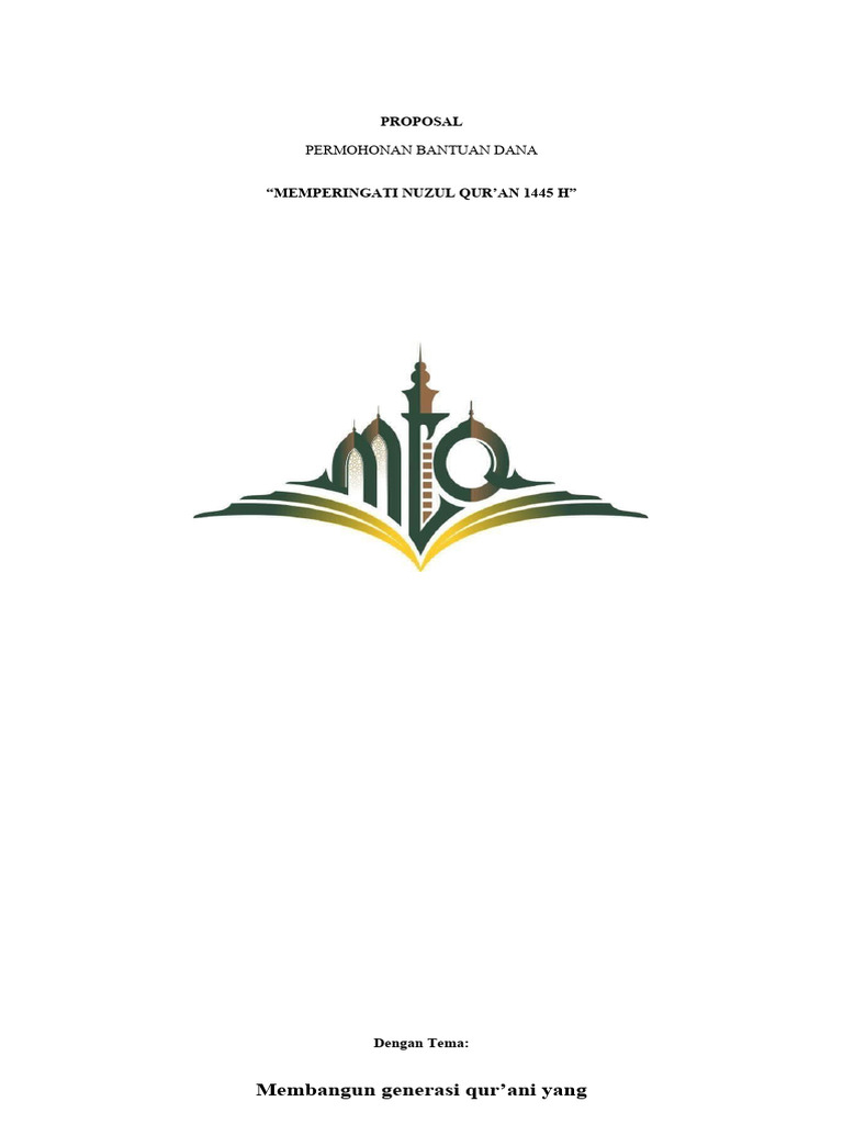 PROPOSAL MTQ 2024 | PDF