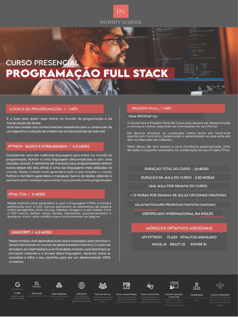 Ementa Dev Full Stack Fortaleza Pdf