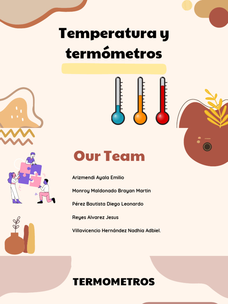 Presentacion Termo II | PDF | Fahrenheit | Temperatura