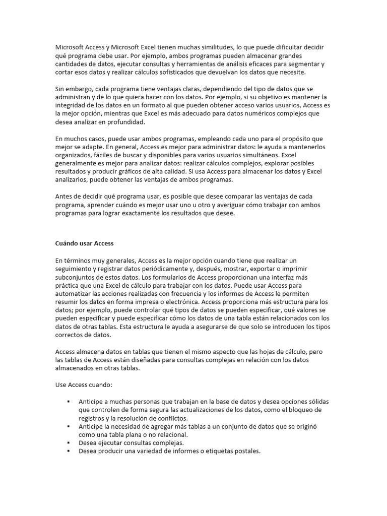 Ejercicio 11 E11 | PDF | Microsoft Excel | Base de datos relacional