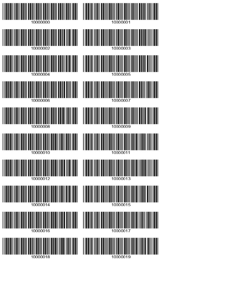 Código de Barras | PDF