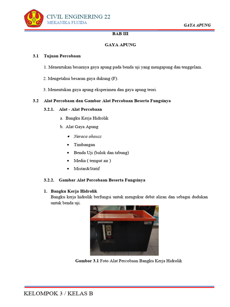 Bab Iii Gaya Apung Acc | PDF