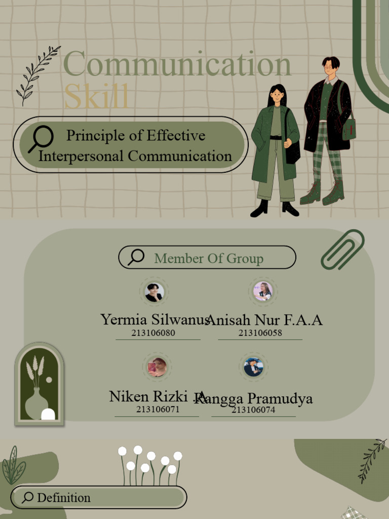 Communication Skill - Kelompok 4 | PDF | Communication | Interpersonal Communication