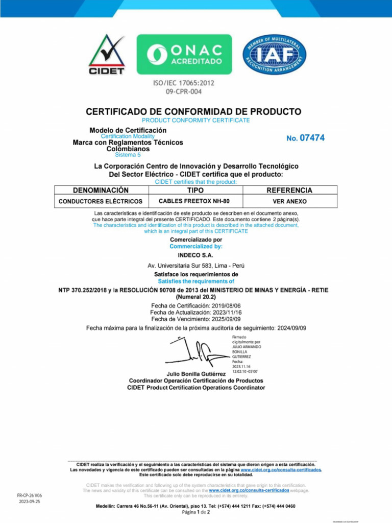 07474-NH-80 NTP 370 - Pe | PDF