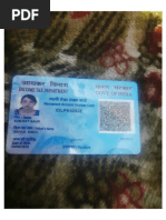 Pancard Back Side | PDF