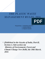 Plastic Waste Management Rules, 2016 English | PDF | Biodegradation ...