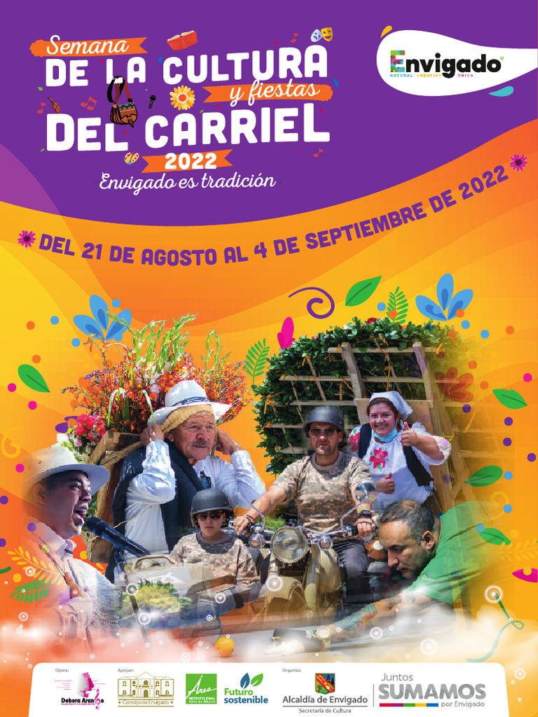 Programacion Semana de La Cultura y Fiestas Del Carriel 2022 | PDF
