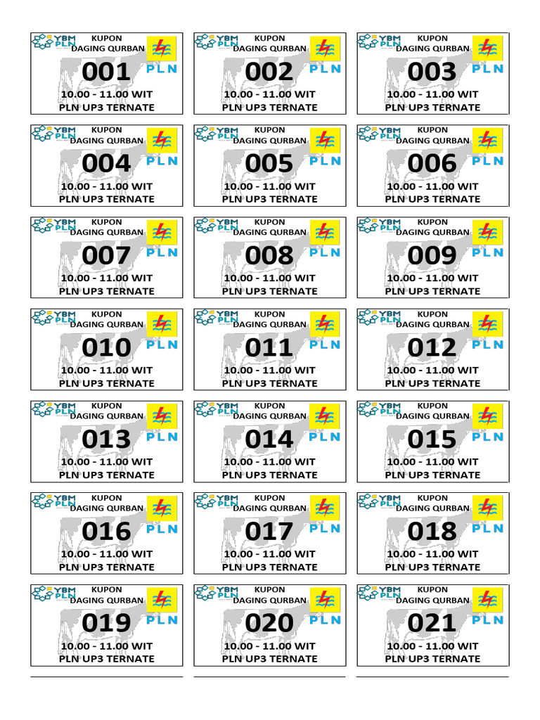 KUPON UMUM FIX | PDF