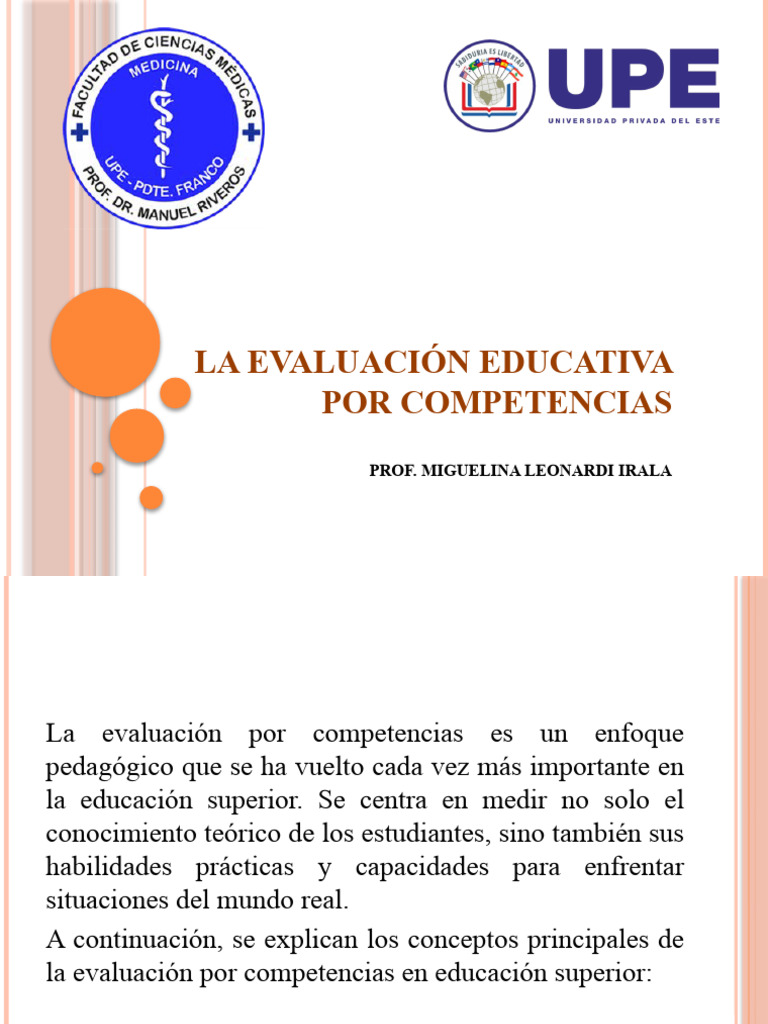 CAPACITACIÓN DOCENTE - EVALUACIÓN POR COMPETENCIAS | PDF | Evaluación | Aprendizaje