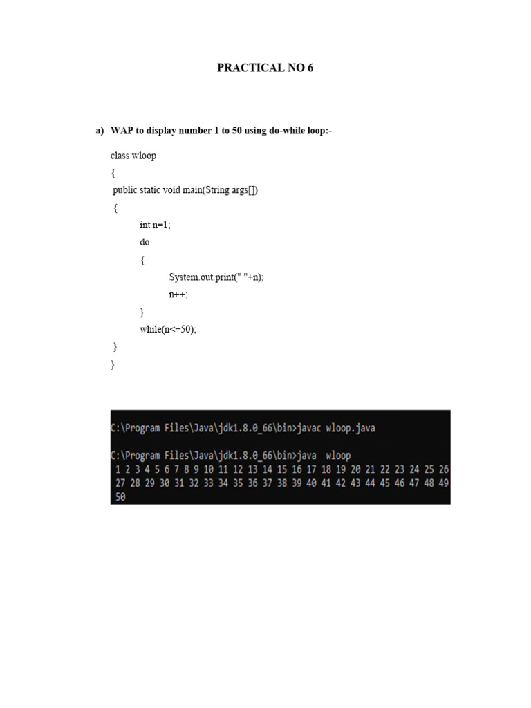 Practical No 6 (JPR) | PDF