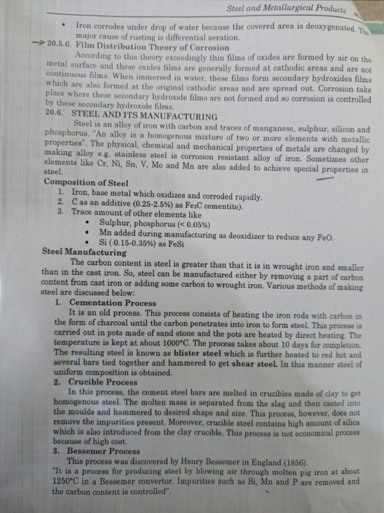 Steel Manufacturing and Process | PDF