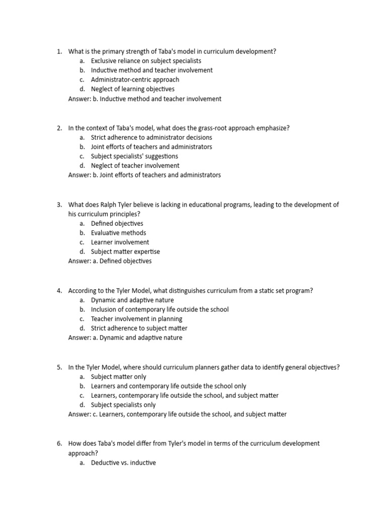 Curriculum MCQs | PDF | Emotions | Cognition