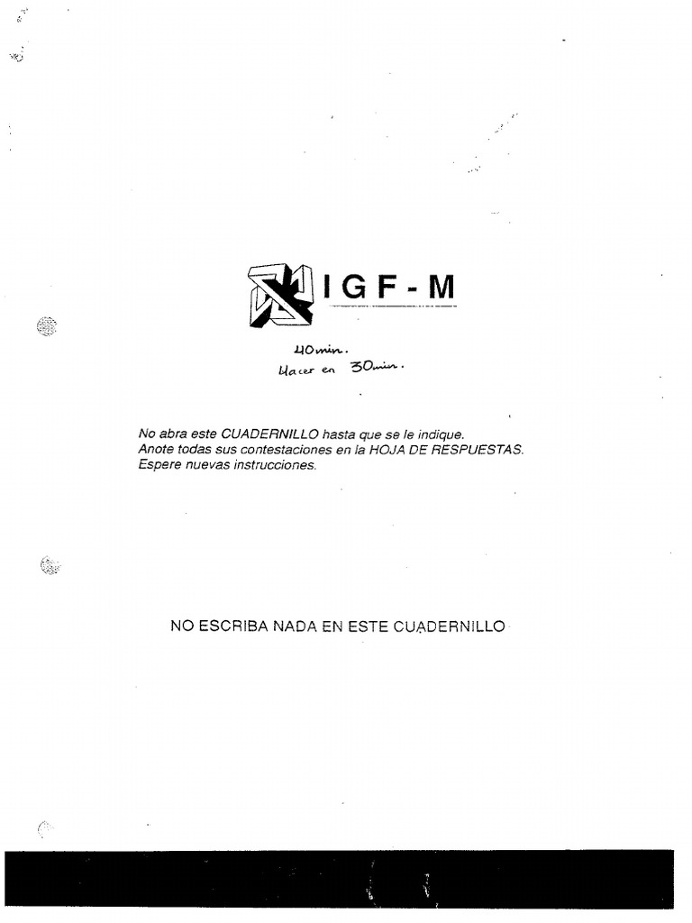IGF-Con Respuestas | PDF