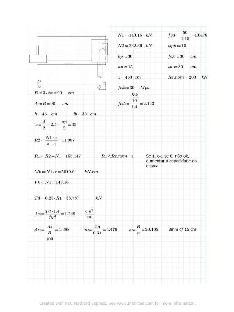 Memorial Bloco Uma Estaca Excentrica | PDF