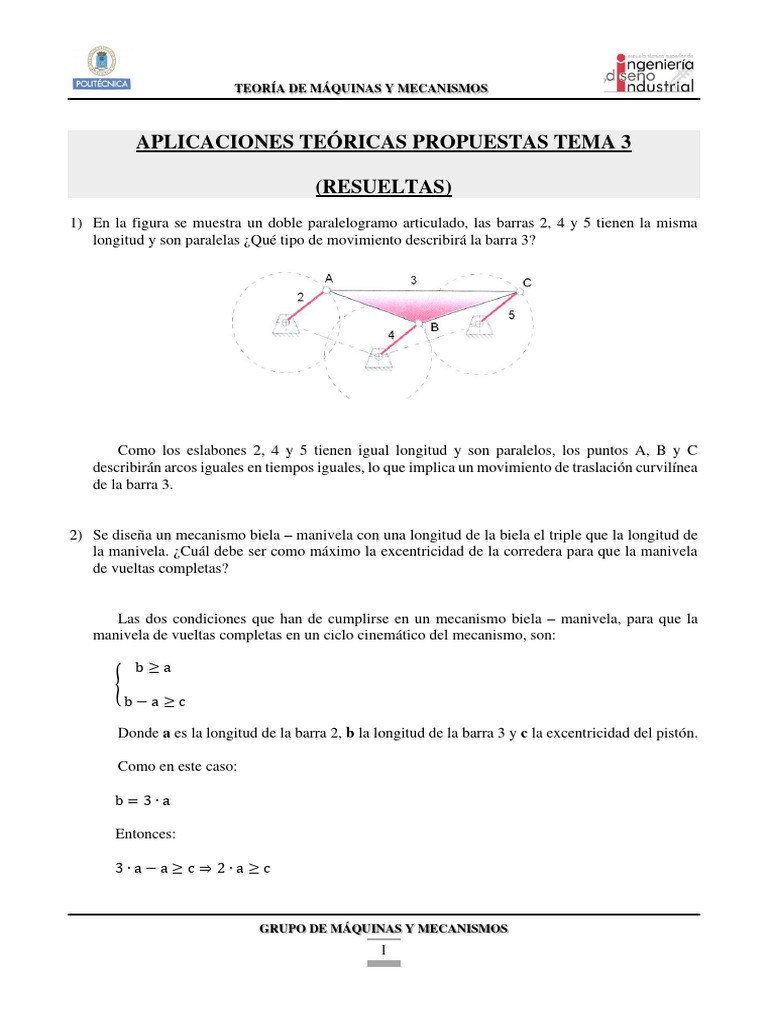 Aplicaciones Teóricas Propuestas Tema 3 Libro TMM (2 Ed) (Resueltas) | PDF | Funciones ...