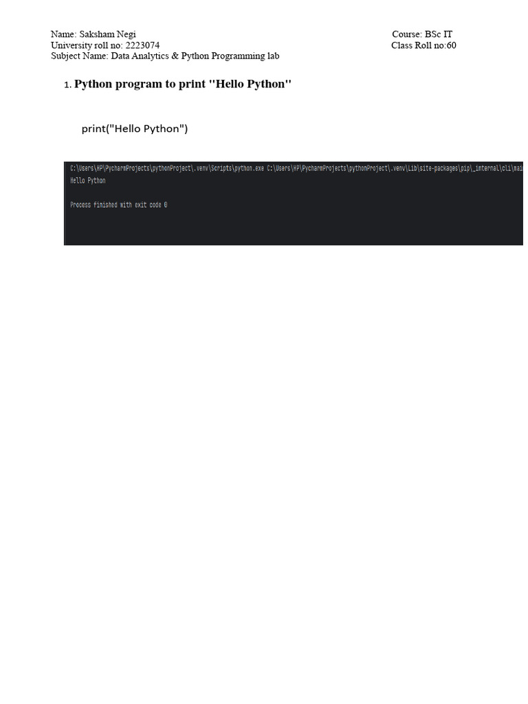 Python Nakul | PDF | Python (Programming Language) | Mathematical Objects Python Nakul | PDF | Python (Programming Language) | Mathematical Objects