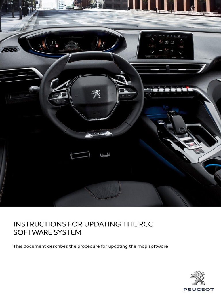 Instructions For Updating The RCC Software System.489780 | PDF ...