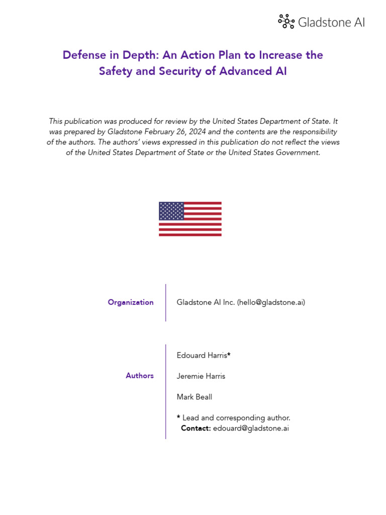 Defense in Depth: An Action Plan To Increase The Safety and Security of ...