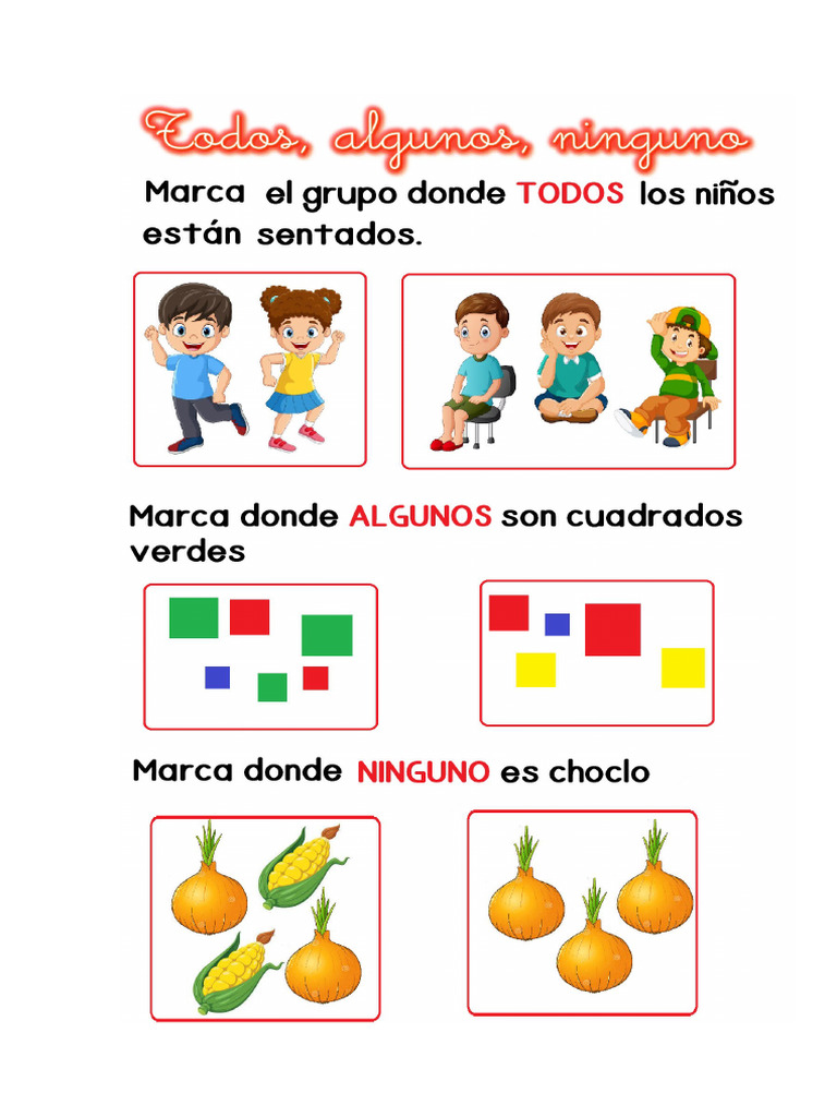 Todos, Algunos Ninguno | PDF