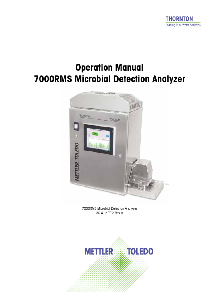 OM - 7000RMS - Microbial - Analyzer - en - 30412772 - May17 | PDF | Usb ...