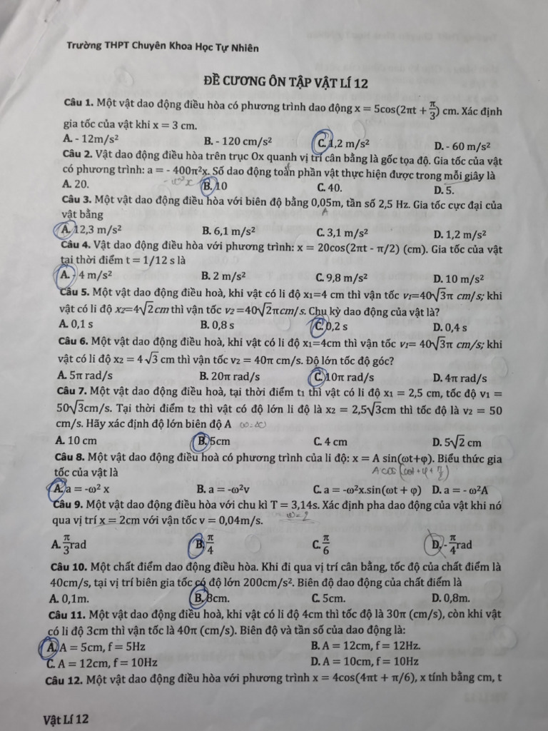 De Cuong Ly CB2 | PDF