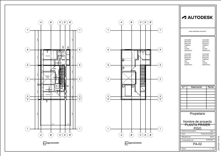Plano-Planta Primer Piso | PDF