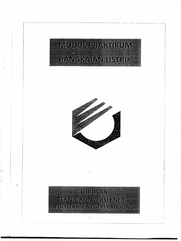 Modul Praktikum Rangkaian Listrik | PDF