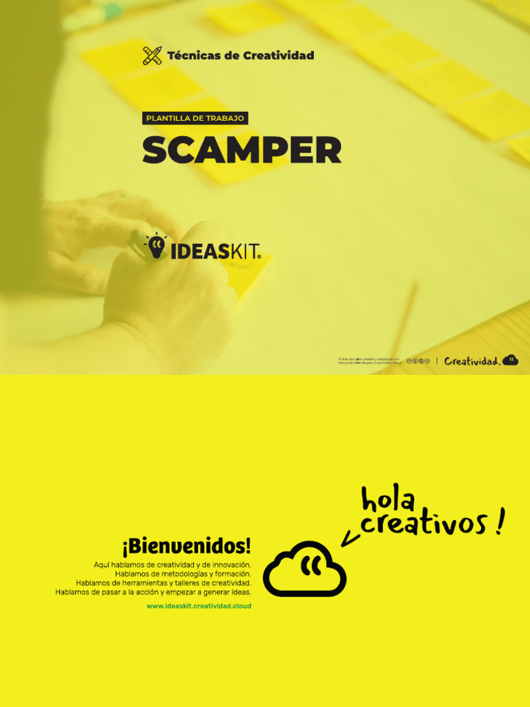 Plantilla SCAMPER IdeasKit 1 | PDF