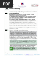 Discursive Essay Example | PDF | Essays | Reason