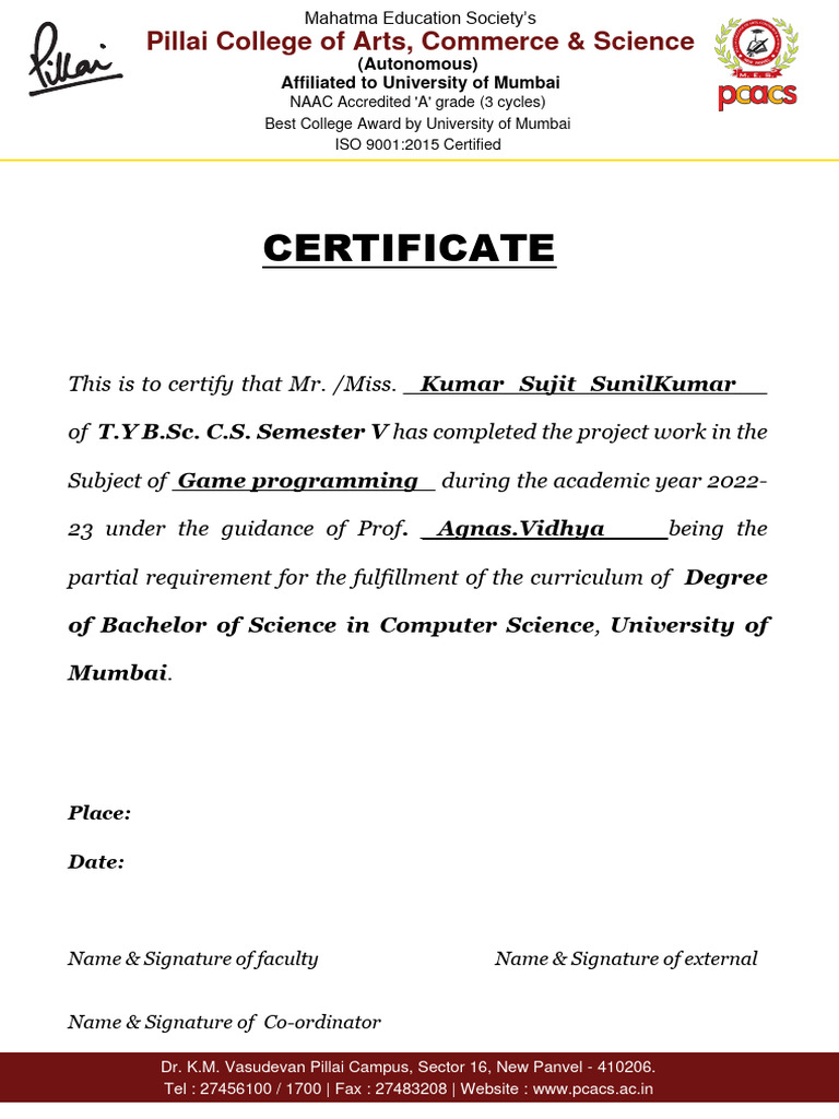 8261 Sujitkumar(Gp Project) | PDF | Gaming | Video Game Gameplay