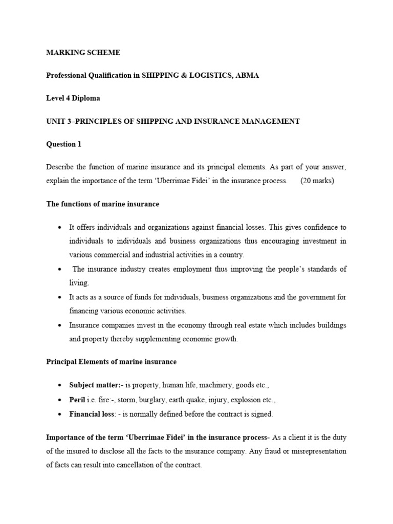 Shipping and Insurance Management | PDF | Insurance | Cargo