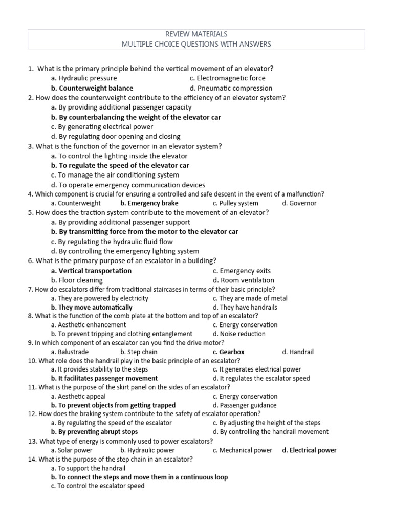 REVIEW MATERIALS - Final Term | PDF | Air Conditioning | Efficient ...