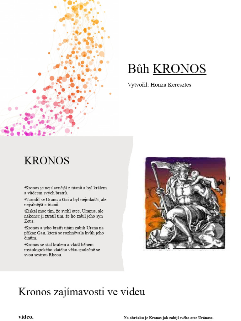 Bůh Kronos | PDF
