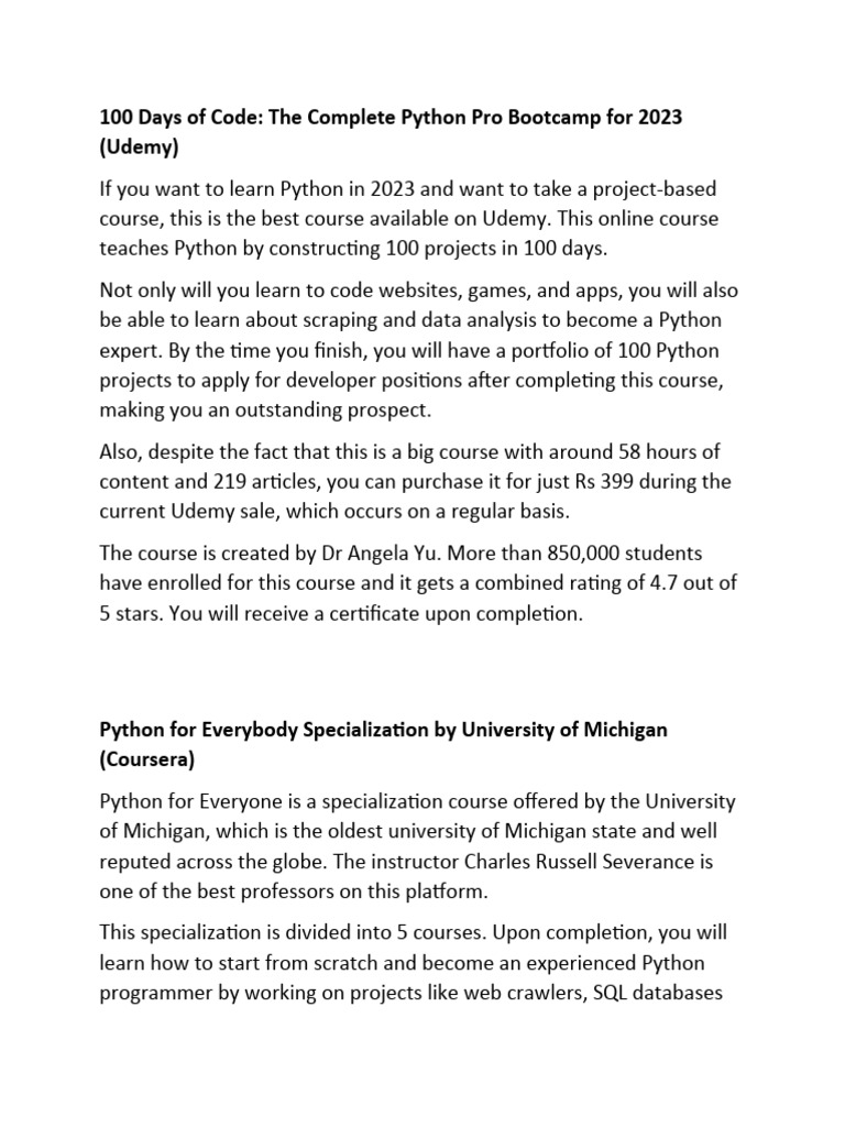 Top 11 Python Pdf Python Programming Language Computer Programming 8366