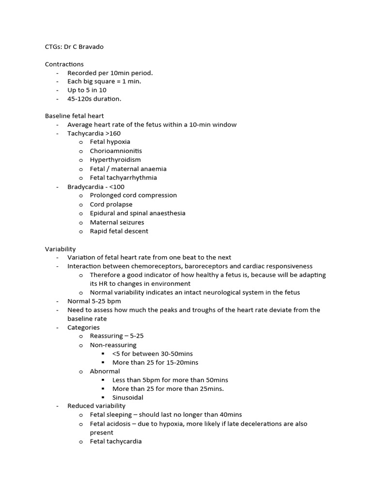 Reduced Fetal Movements | PDF | Diseases And Disorders | Clinical Medicine