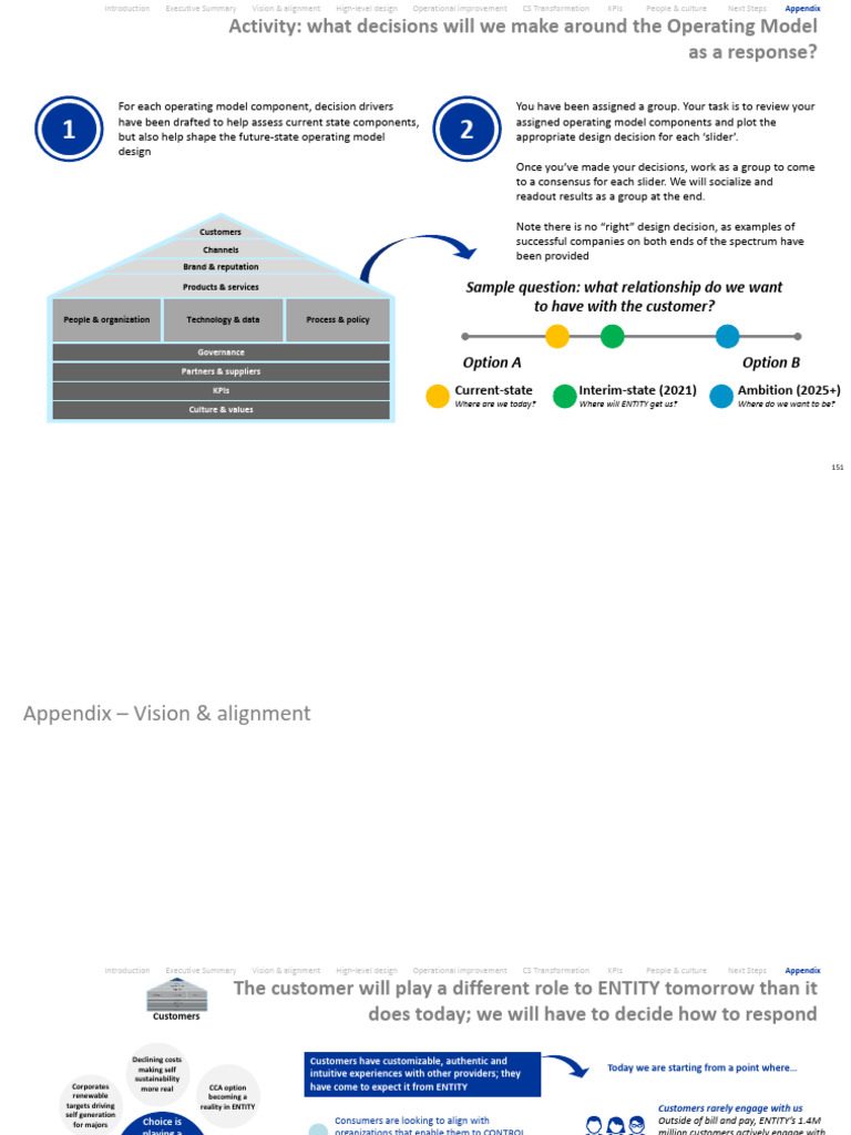 Operating Model Design Decisions | PDF | Market (Economics ...
