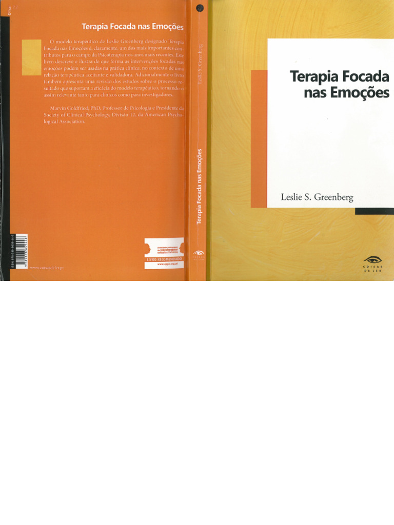 Terapia Focada Nas Emocoes | PDF Terapia Focada Nas Emocoes | PDF