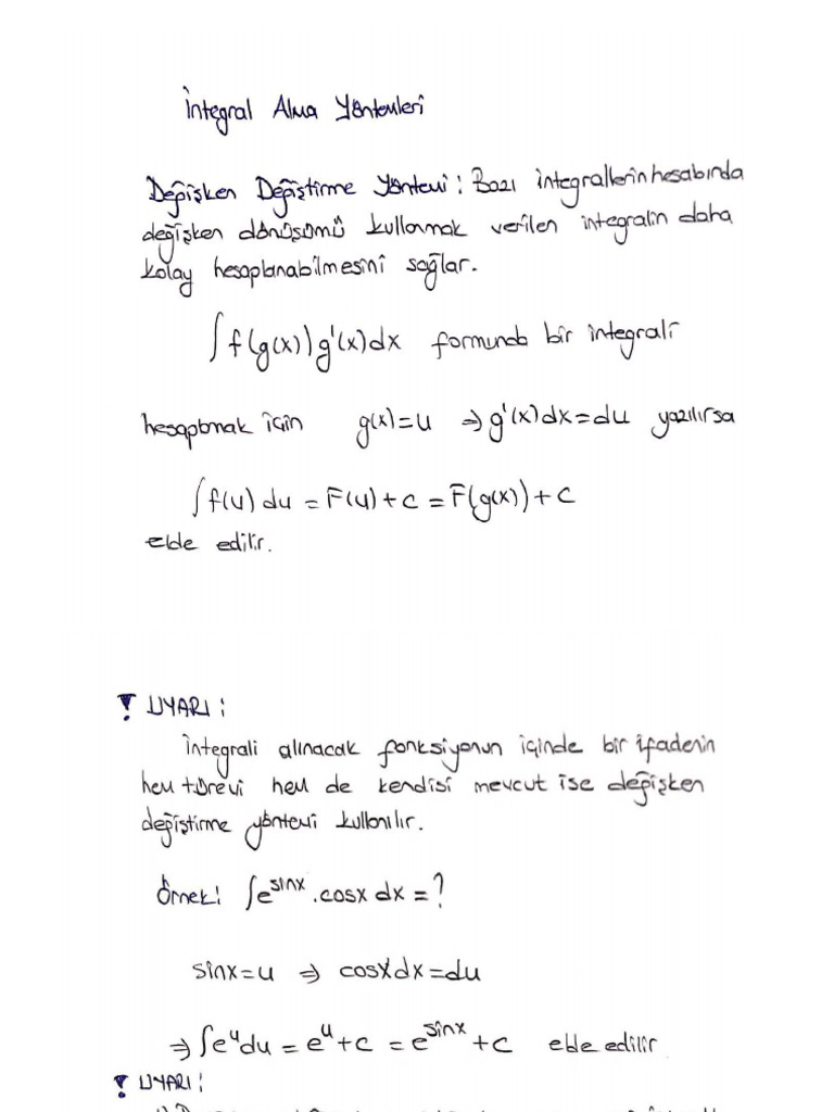 Ders Notu 7 | PDF