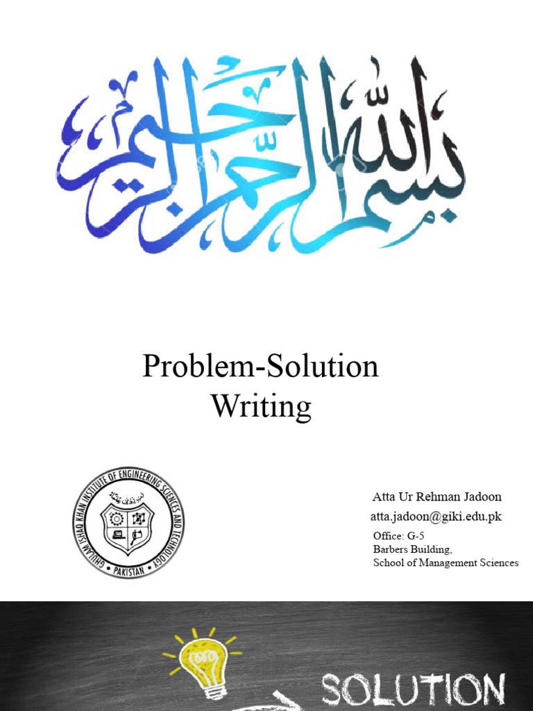 Lecture-10 Problem Solution Writing | PDF | Obesity | Physical Fitness