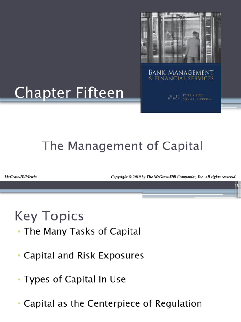 Chapter 15 - Capital Management | PDF | Capital Requirement | Value At Risk
